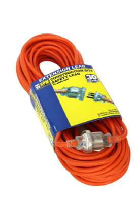 EXTENSION LEAD CONSTRUCTION 10AMP 30M HPM R2930 – Warringah Timbers