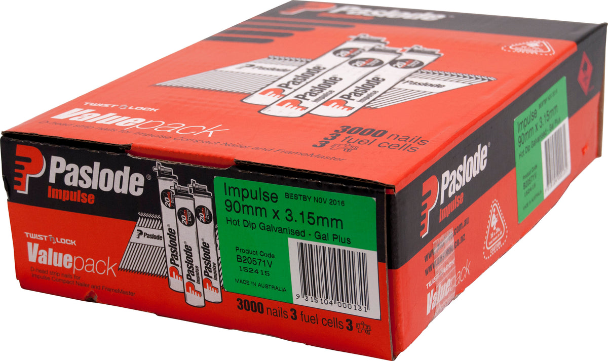 IMPULSE 90 X 3.15mm HDG VALUE PACK 3000 B20571V – Home Timber ...