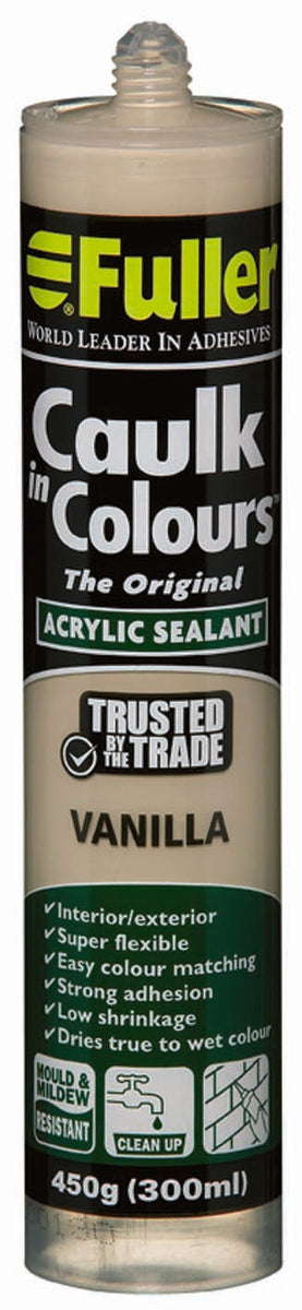 CAULK IN COLOURS 450G VANILLA – Home Timber & Hardware Group Pty Ltd ...