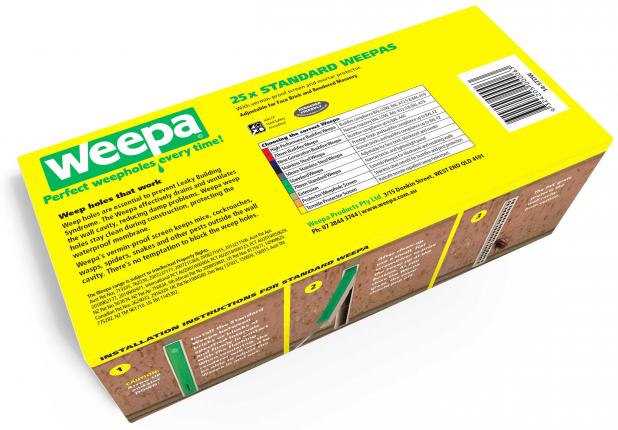 WEEPA STANDARD H75 X W10 X D105MM PACK OF 25 14-STDW – Warringah Timbers