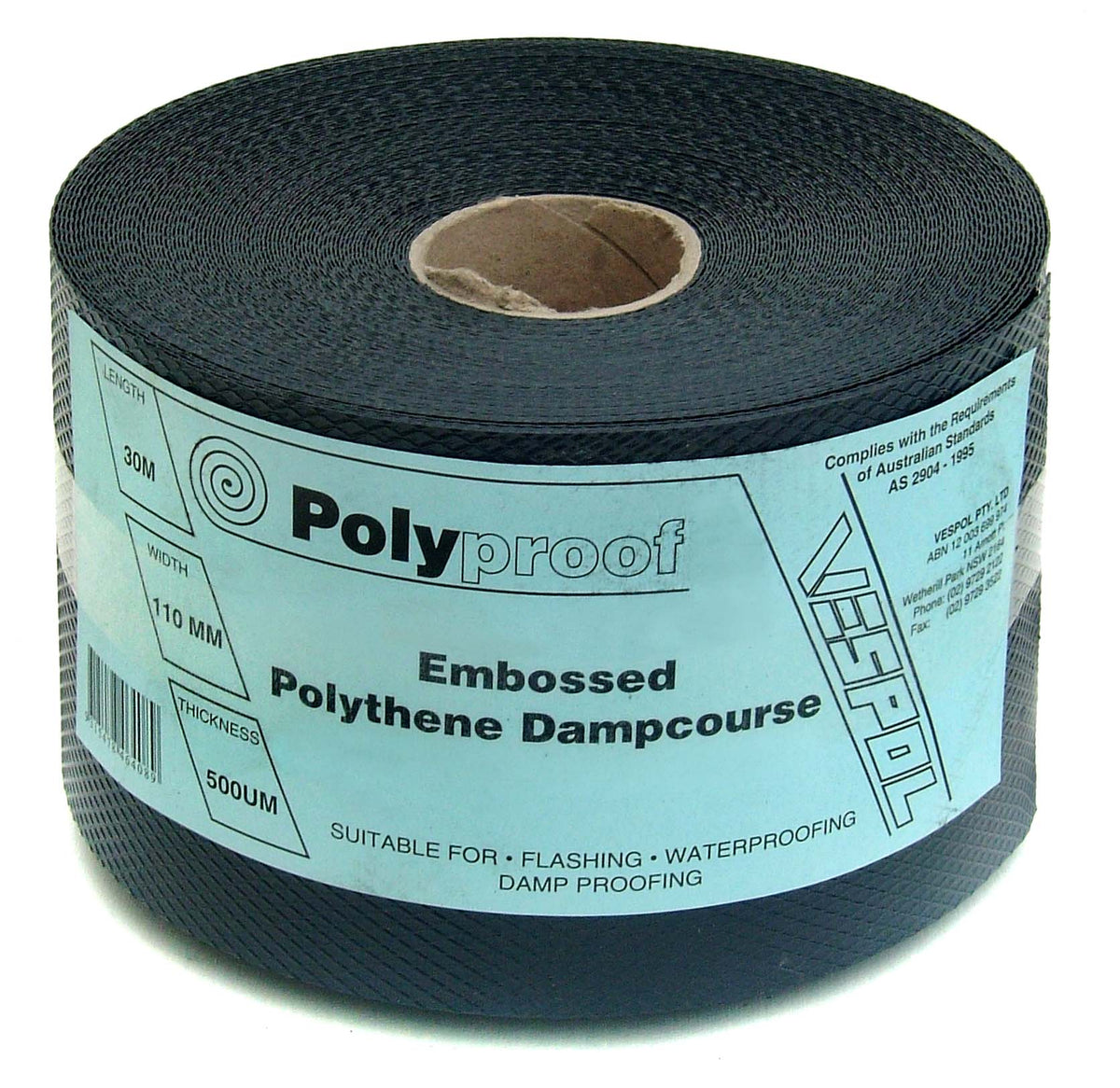 POLYPROOF DPC 110mm X 30M X 500um ROLL – Home Timber & Hardware Group ...