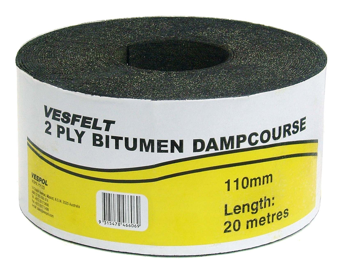 Vesfelt Malthoid 110mm x 20M roll – Home Timber & Hardware Group Pty ...