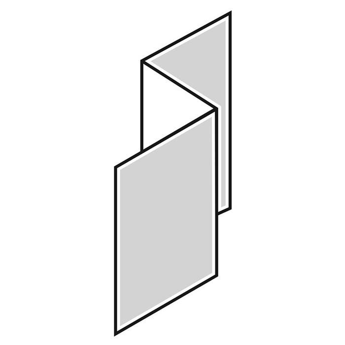 Linea™ PVC Z Flashing 2700mm long 305570 – Warringah Timbers